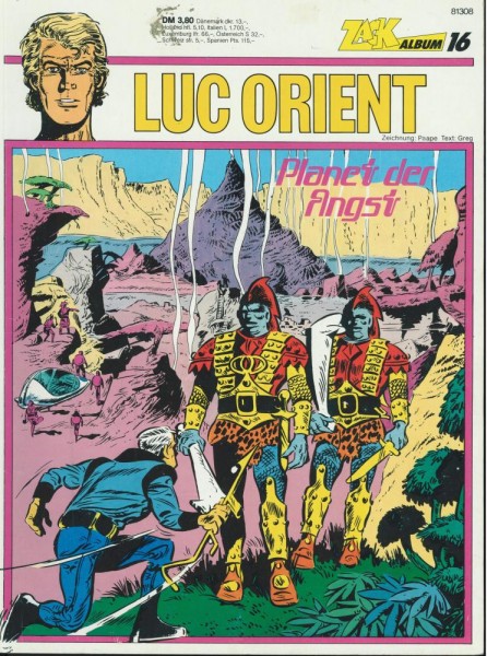 Zack Album 16 - Luc Orient (Z1-, St), Koralle | Koralle | Antiquariat ...