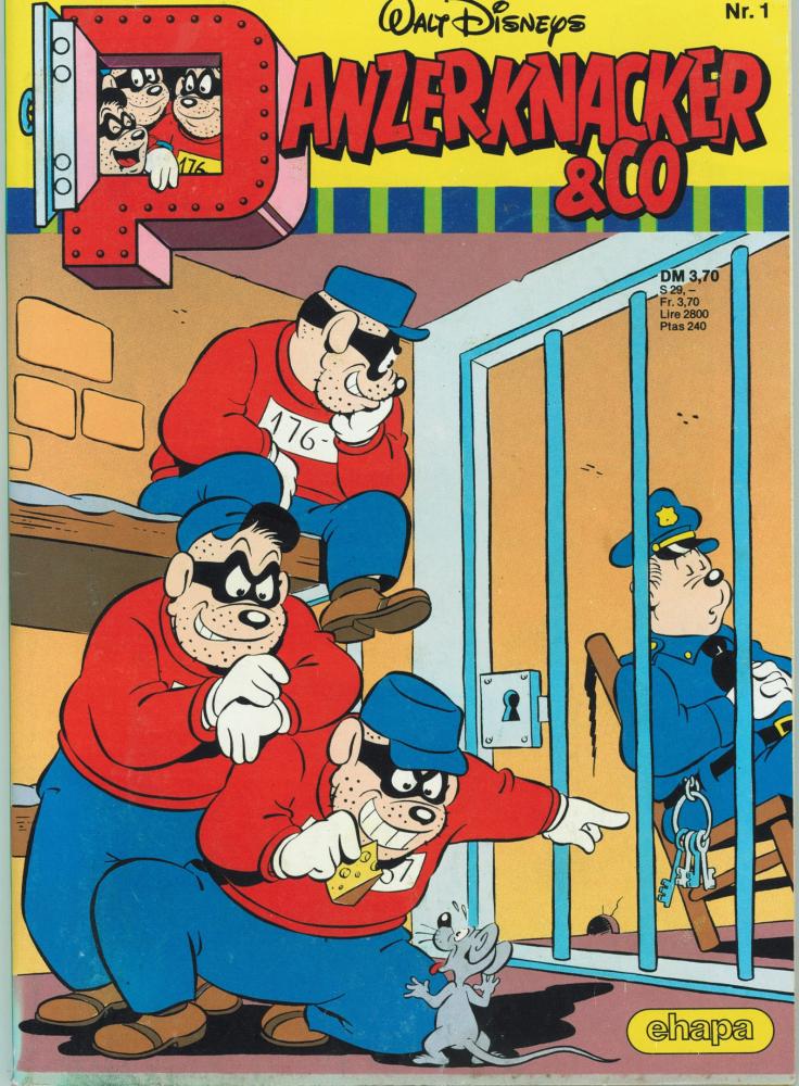 Panzerknacker & Co 1 (Z1), Ehapa | Ehapa | Antiquariat | Comicladen ...