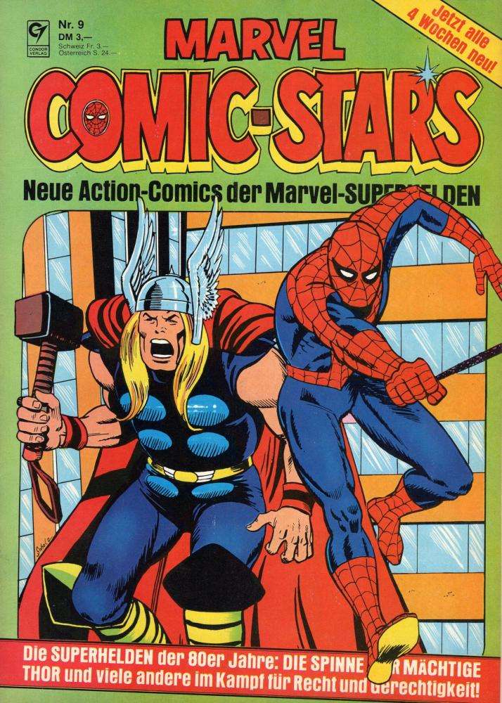Marvel Comic-Stars 9 (Z1), Condor | Condor | Antiquariat | Comicladen ...
