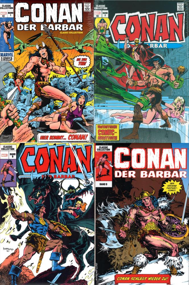 Conan der Barbar Classic Collection 1-9, Panini | Panini | Neuware ...