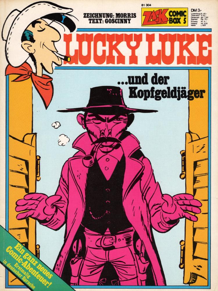 Zack Box 5 - Lucky Luke (Z1-2), Koralle | Koralle | Antiquariat ...