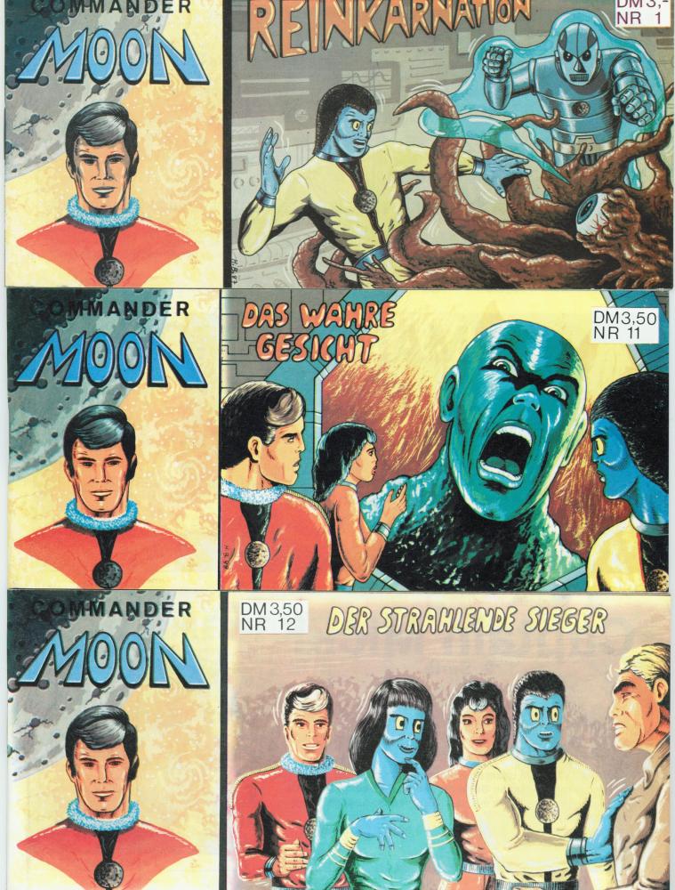 Commander Moon 1-12 (Z0), Bangro | Bangro | Antiquariat | Comicladen ...