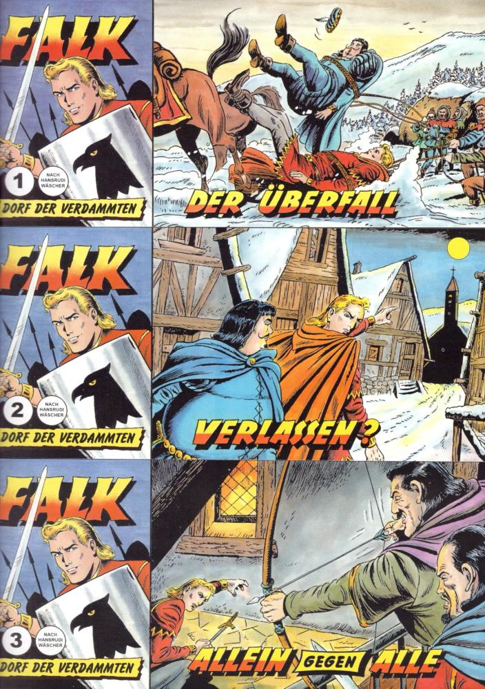 Falk Piccolo Mini-Serie 1-3 – Dorf der Verdammten, Ingraban Ewald ...