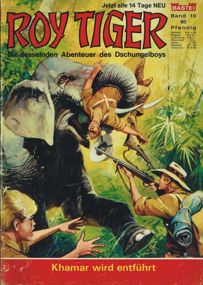Roy Tiger 10 (Z2), Bastei | Bastei | Antiquariat | Comicladen Sachsenhausen