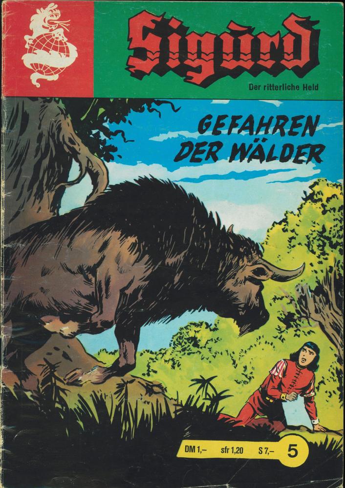 Sigurd Gb 5 (Z1-2/2), Drachen | Lehning | Antiquariat | Comicladen ...