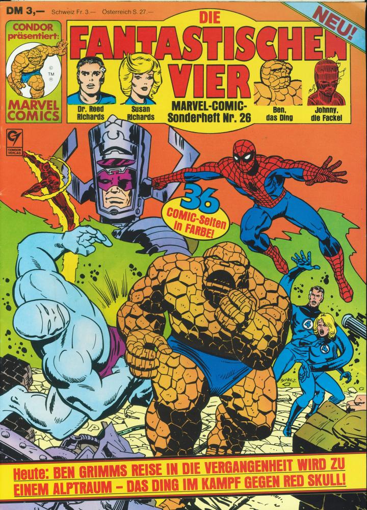 Marvel Comic Sonderheft 26 (Z1), Condor | Condor | Antiquariat ...