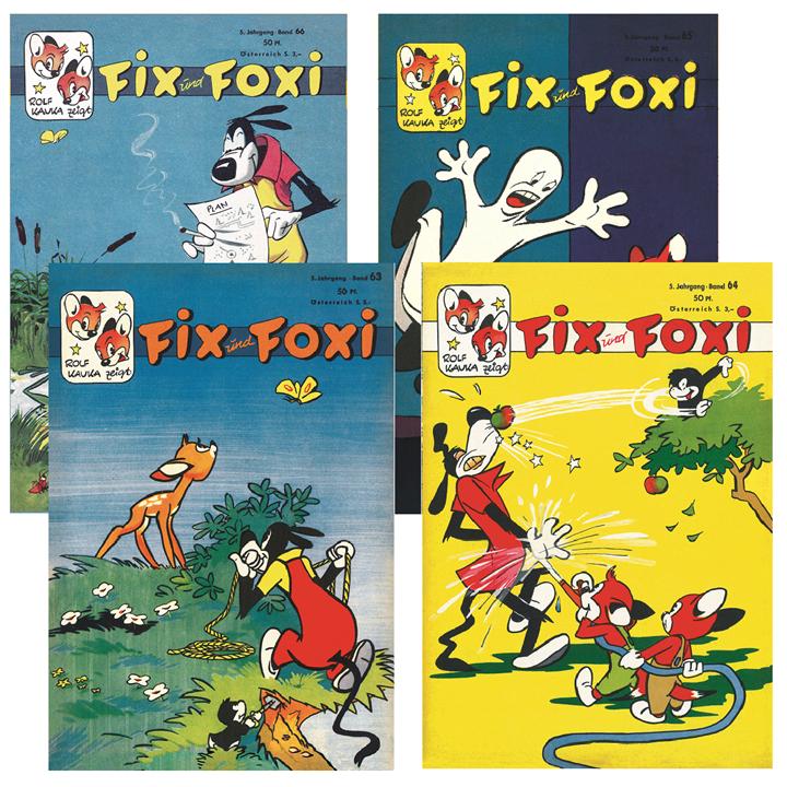 Fix und Foxi 63-66 - 4er Set, ECR Verlag | Diverse | Neuware | Comicladen Sachsenhausen